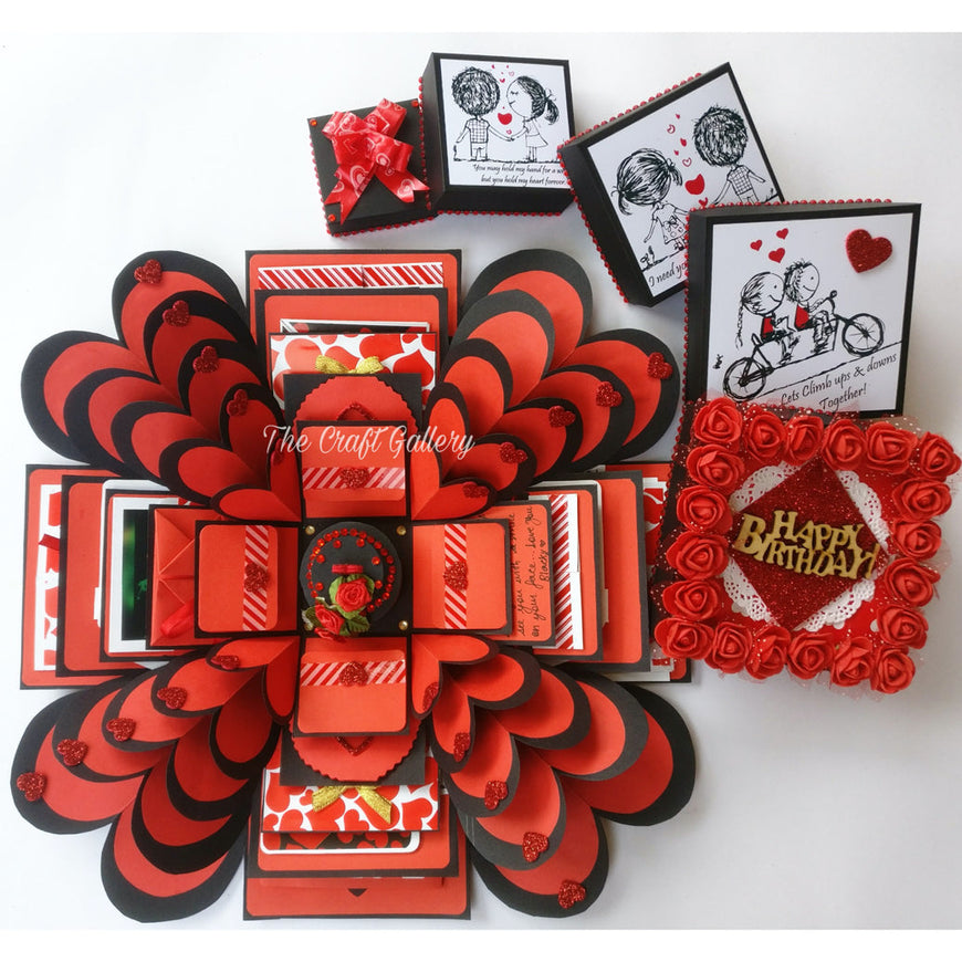 Five Layer Explosion Boxes – The Craft Gallery