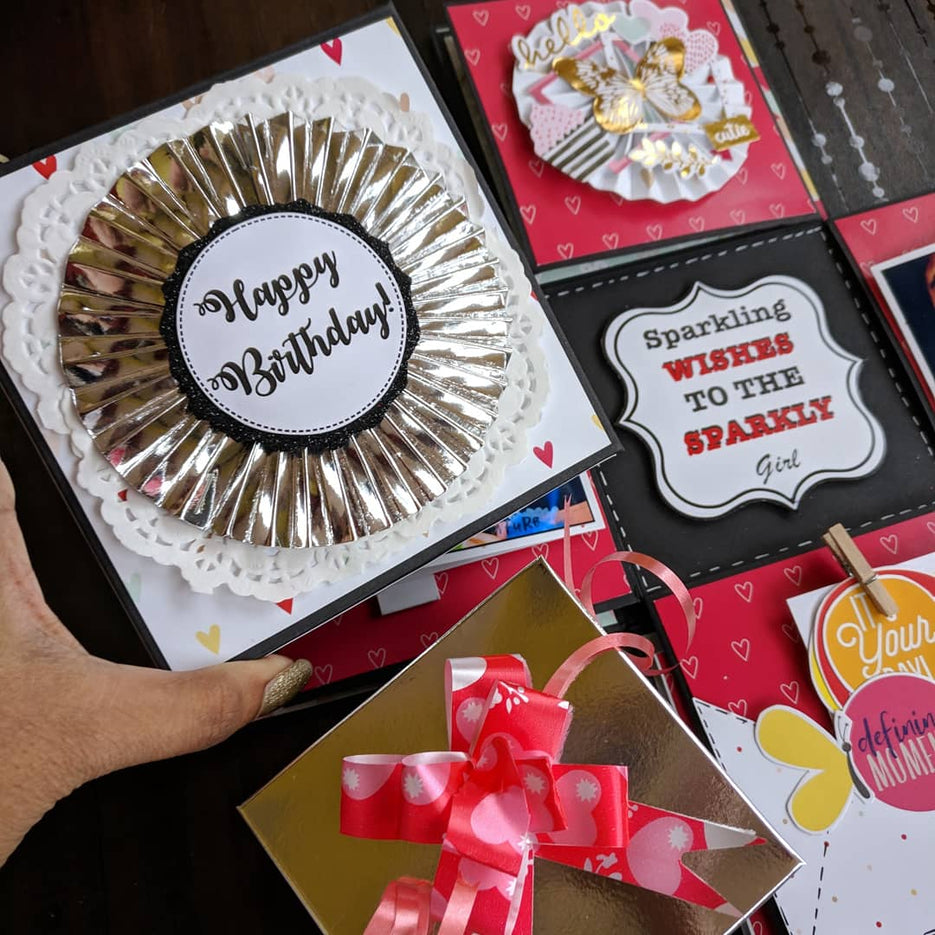 Double Layer Explosion Boxes – The Craft Gallery