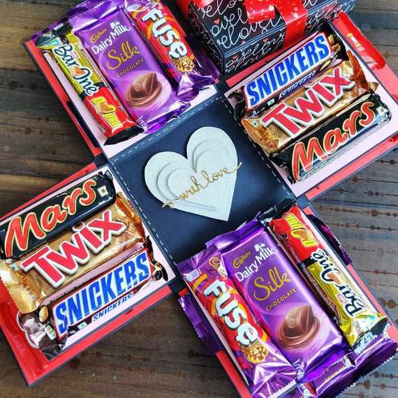 Chocolate Explosion Boxes – The Craft Gallery