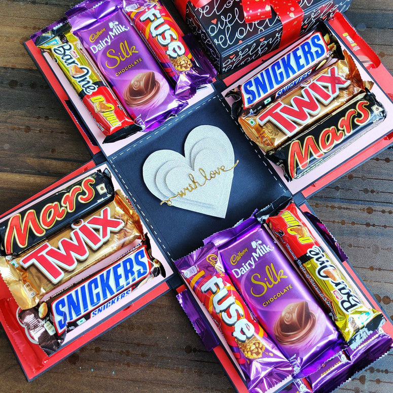 Chocolate Explosion Boxes – The Craft Gallery